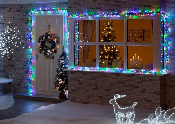How to Hang Christmas Lights Around Windows – Ollnyuk